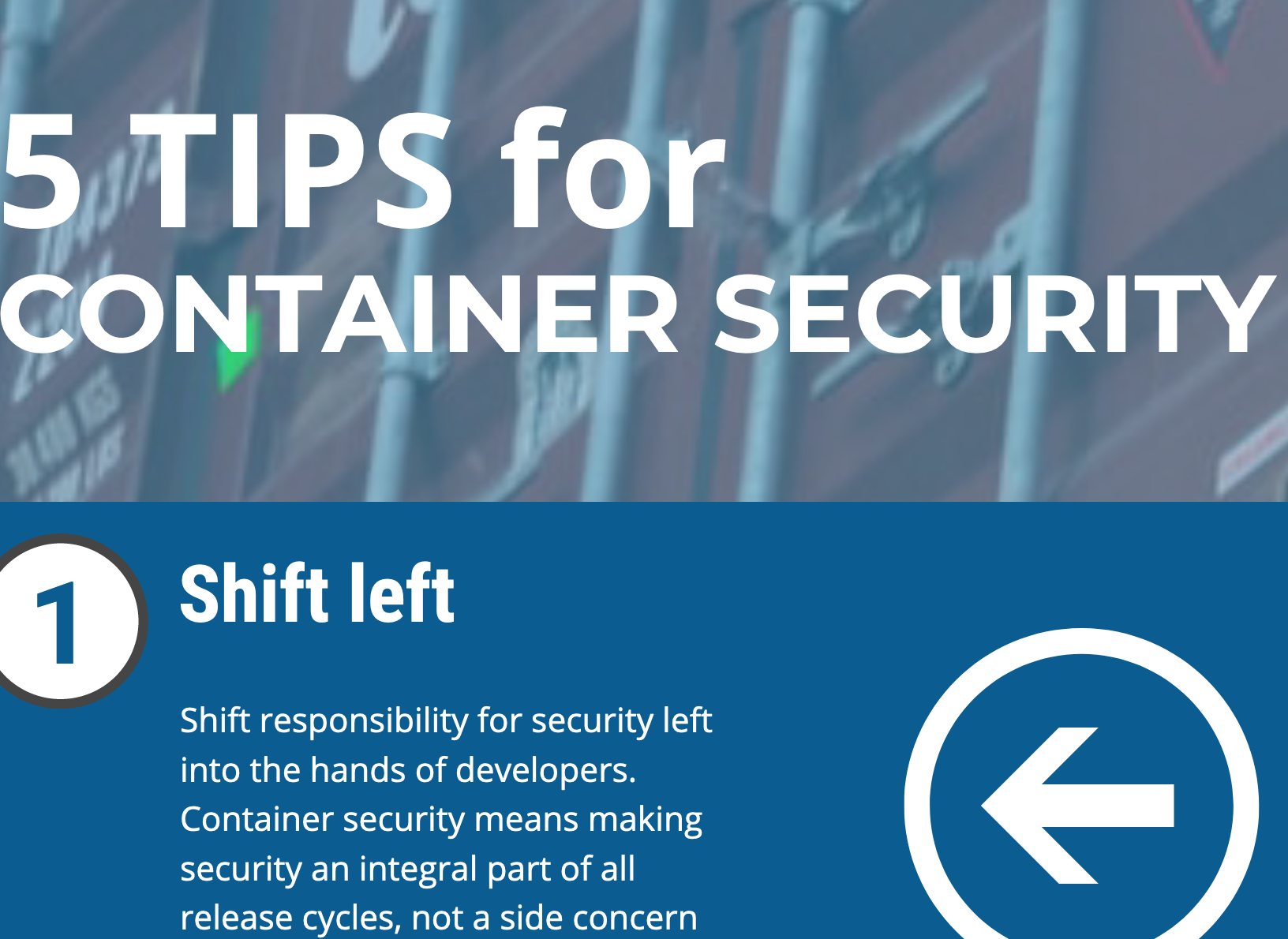 CloudOps - 5 Tips for Container Security